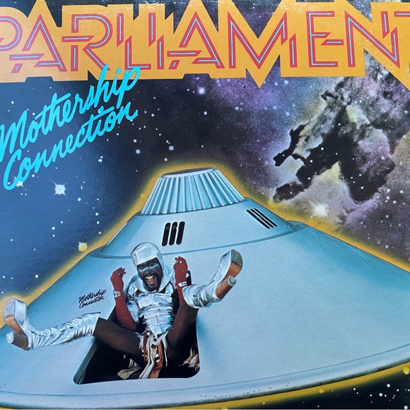 Vintage | Media | Vintage Parliament Mothership Connection Vinyl 2 Inch ...